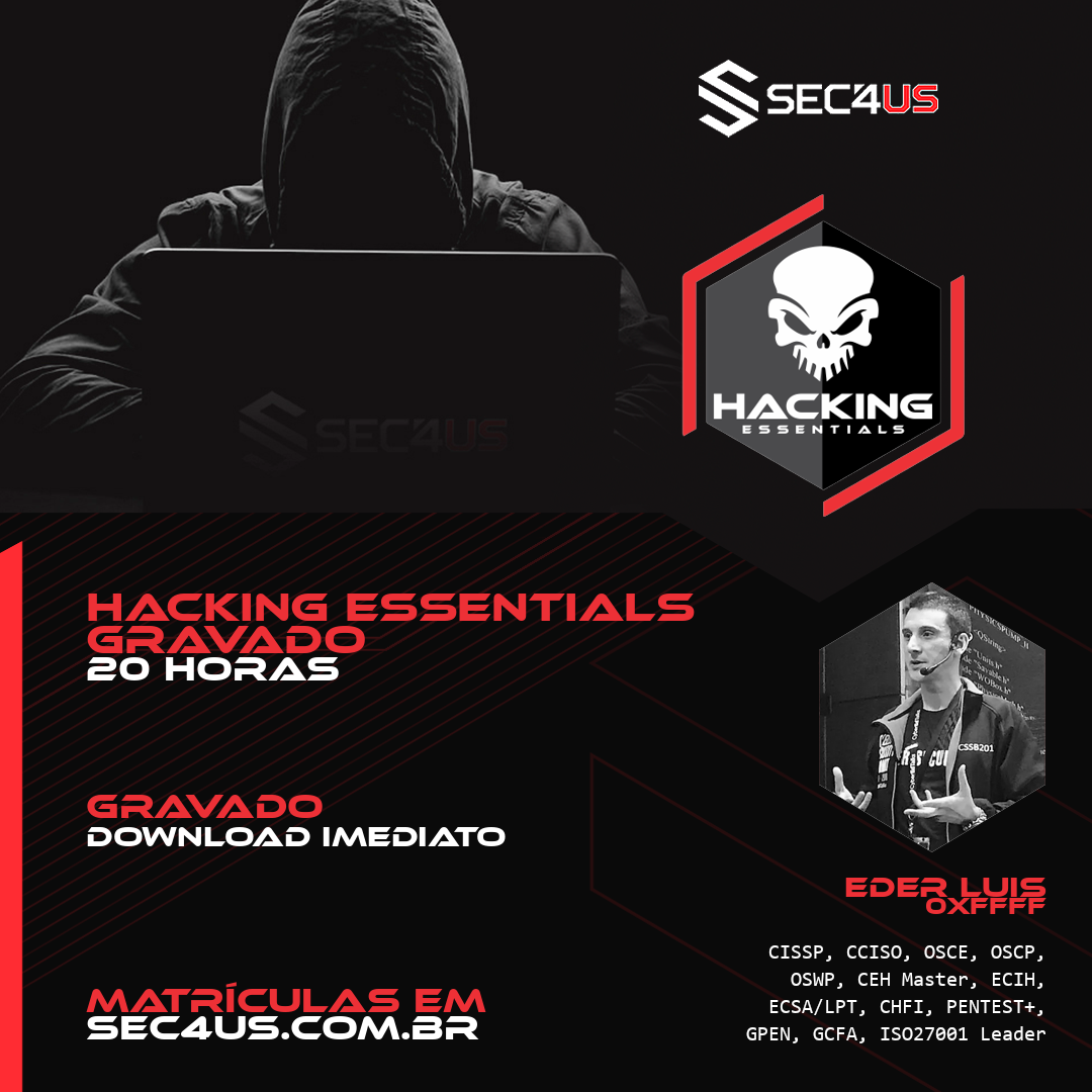 Hacking Essentials Gravado - Sec4US